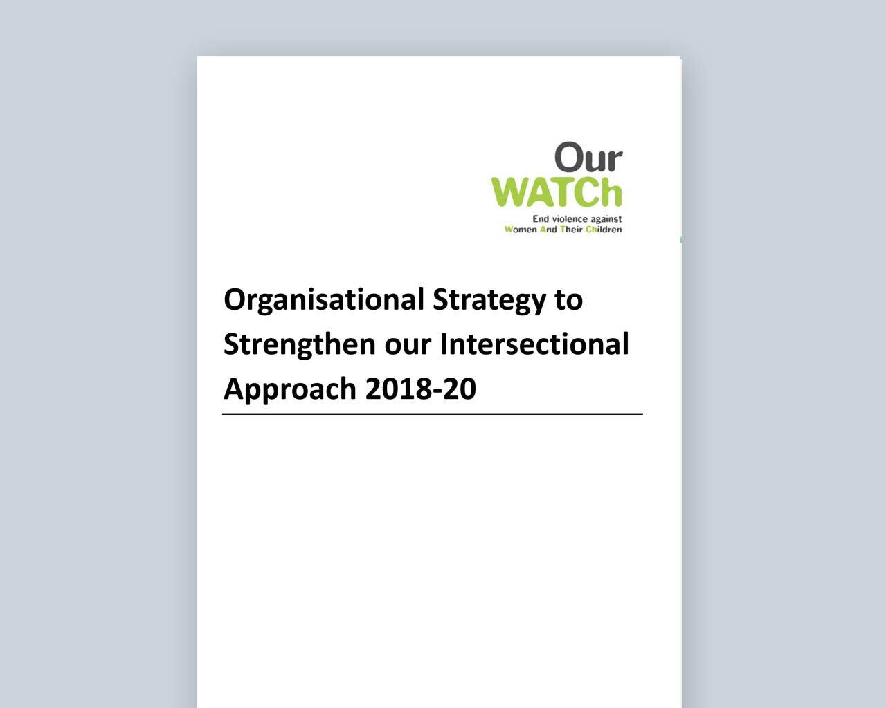 Our Watch | Our intersectional approach